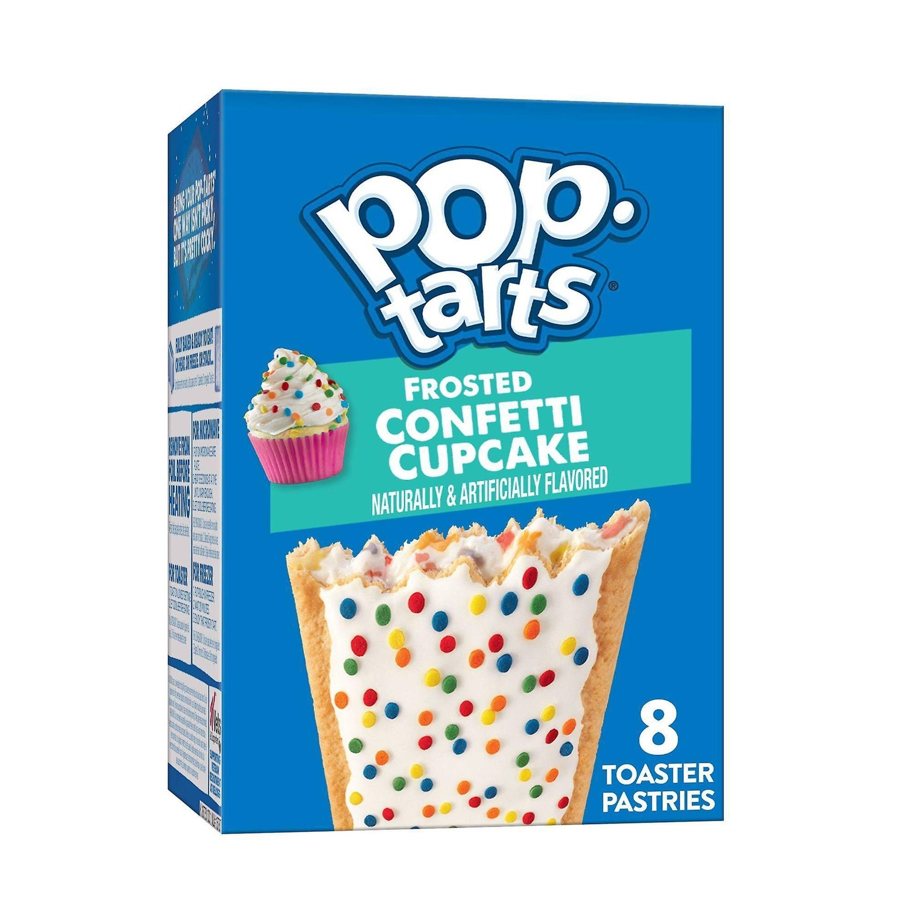 Pop Tarts Frosted Confetti Cupcake 8 Count 384g | Kısmet Şarküteri